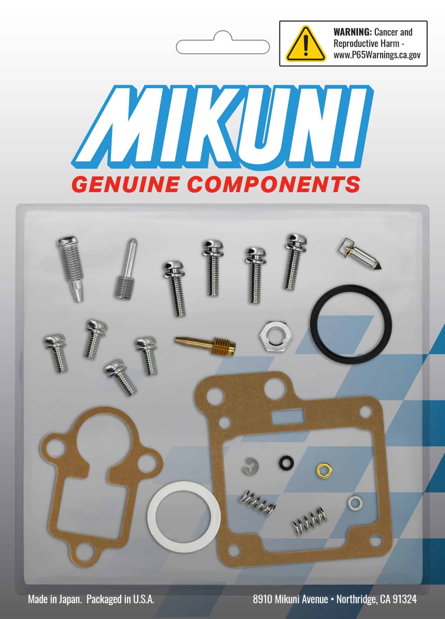Mikuni Carburetor Rebuild Kit for Yamaha ATVs with Mikuni VM16 ...