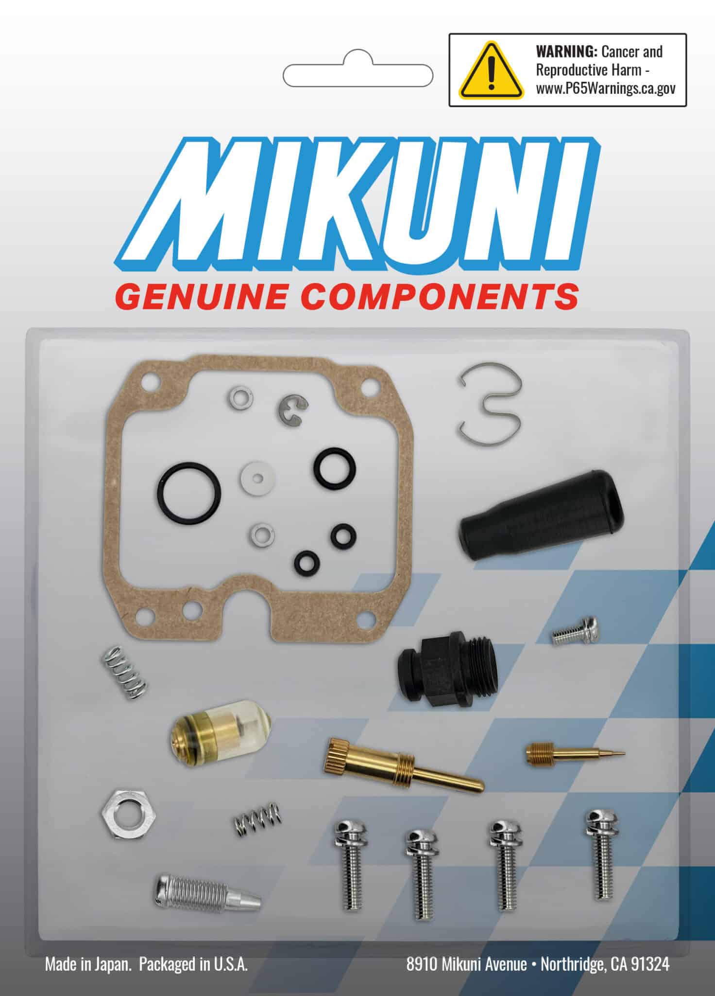 Mikuni Carburetor Rebuild Kit for 1988-2011 Kawasaki Bayou ATVs ...